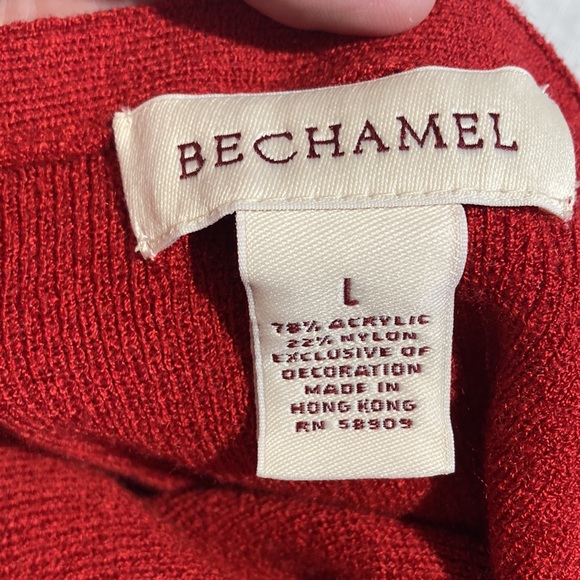 Bechamel | Sweaters | Bechamel Sweater Set Red Knit Size L | Poshmark